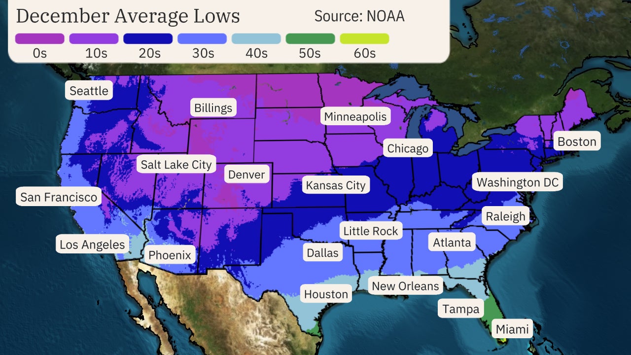 December Temperature Forecast: Colder In The East | Weather.com