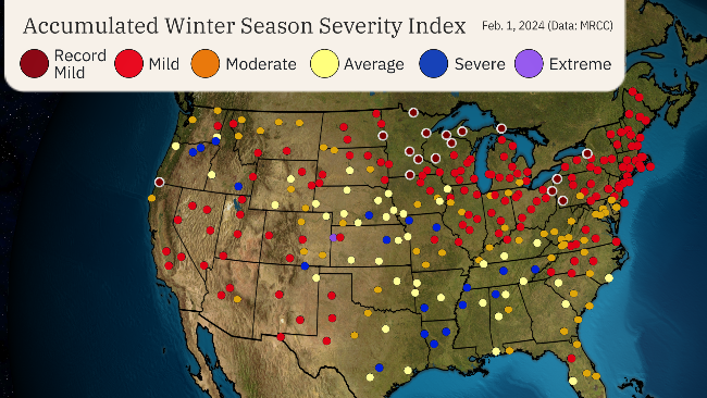 Least Cold, Snowy Winter In Over A Dozen Cities | Weather.com