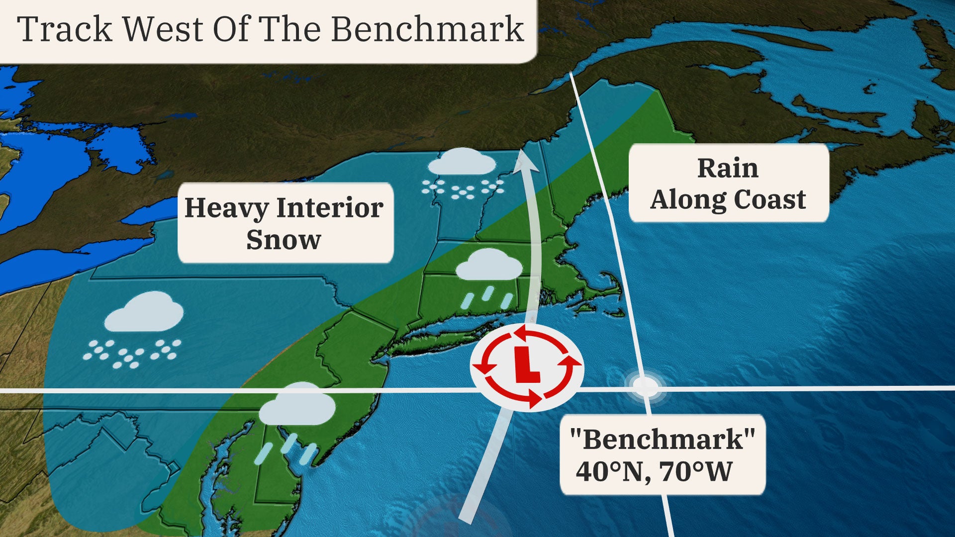Here's What To Know About The '40/70 Benchmark' And Northeast Snow ...