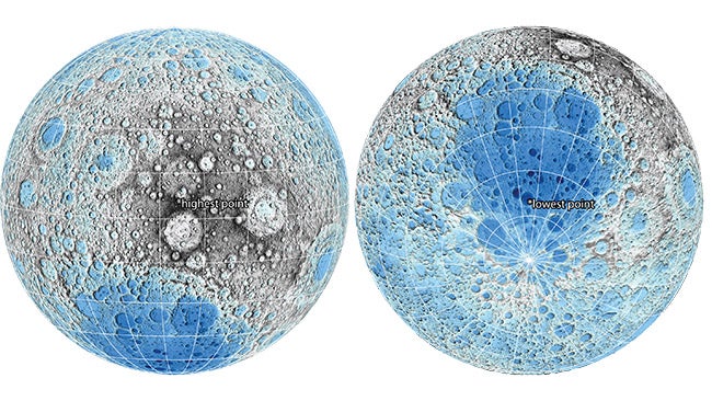 New Lunar Maps Allow Incredible Glimpses of the Moon's Surface | The ...