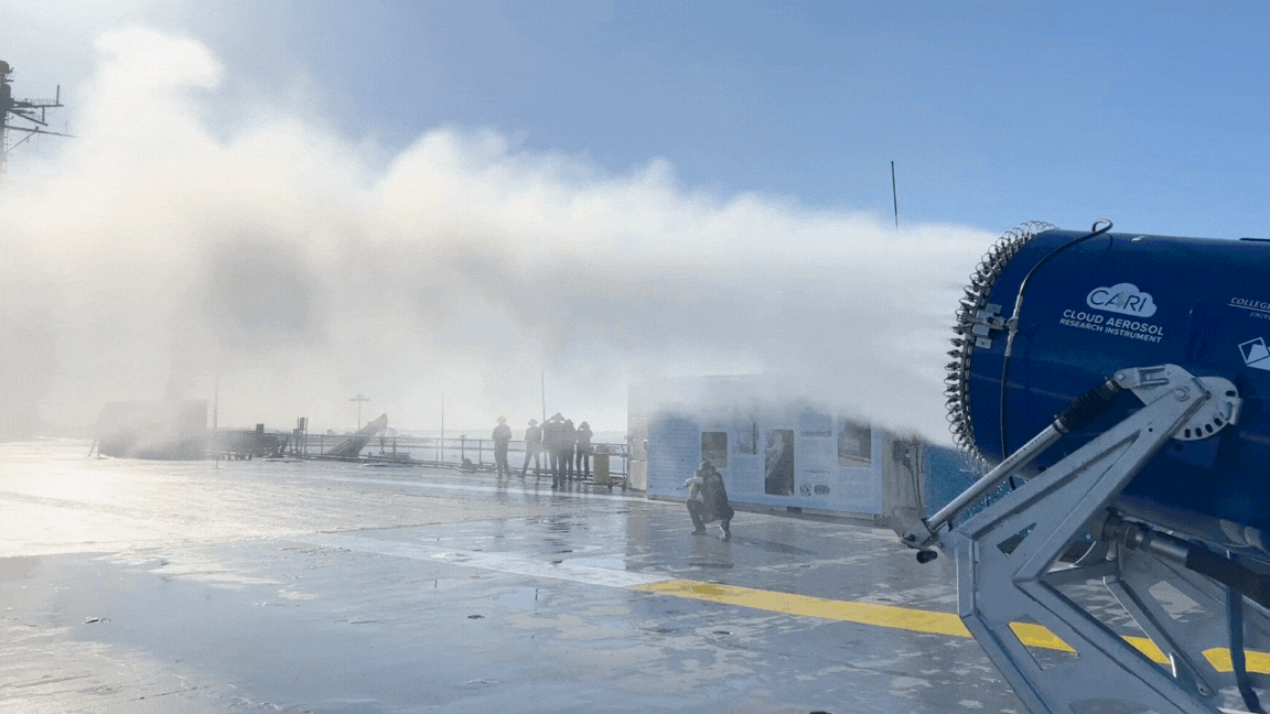 Testing Method To Boost Cloud Reflectivity | Weather.com