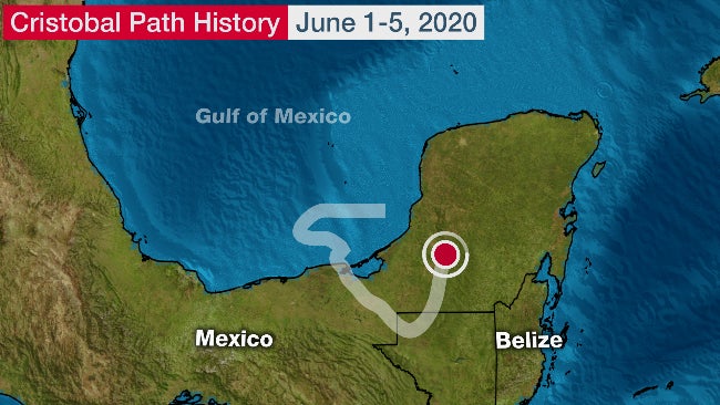 Cristobal Completed a Weird Loop; How Did That Happen? | Weather.com