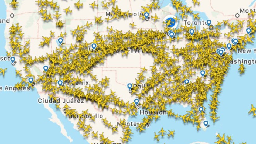 Here's How Flight Paths Look When There's a Tornado Outbreak in the ...