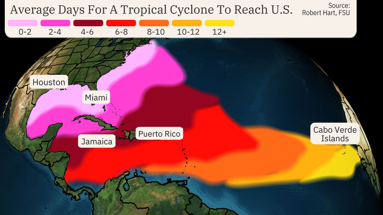 How Long It Takes Hurricanes To Hit The US | Weather.com