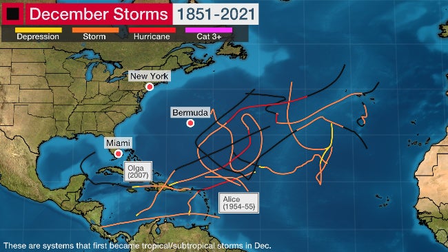 Development Chances Decrease For Possible Atlantic Storm | Weather ...