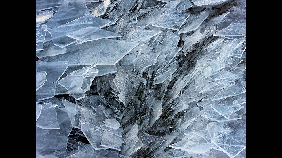Striking Photos of Cracked and Jagged Ice, Up Close | The Weather Channel