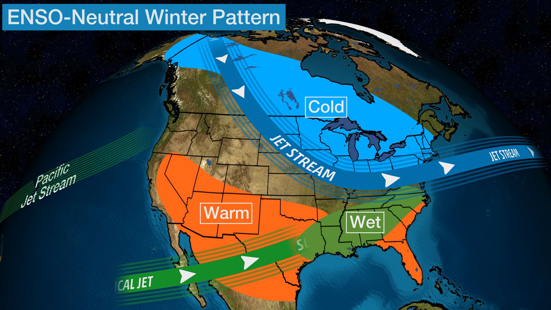 February-April 2020 Temperature Outlook: Warmer South, Colder in Parts ...