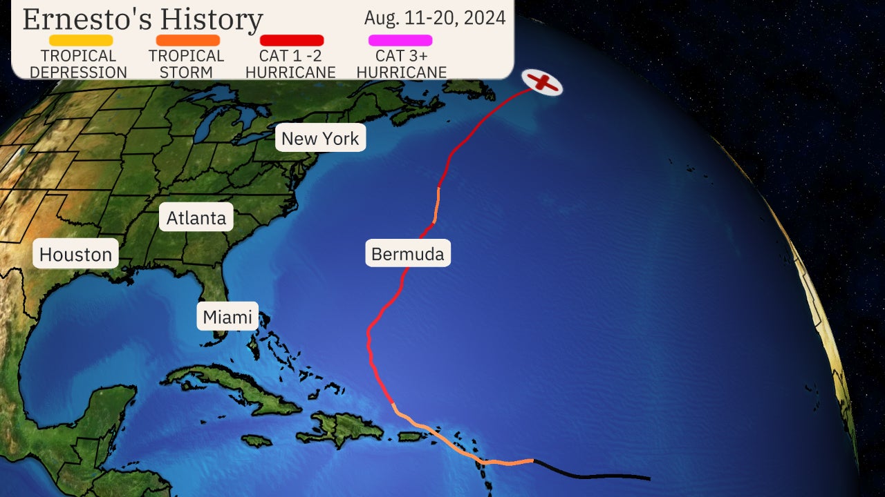 Hurricane Ernesto Recap: Bermuda Landfall, P.R. Flood | Weather.com