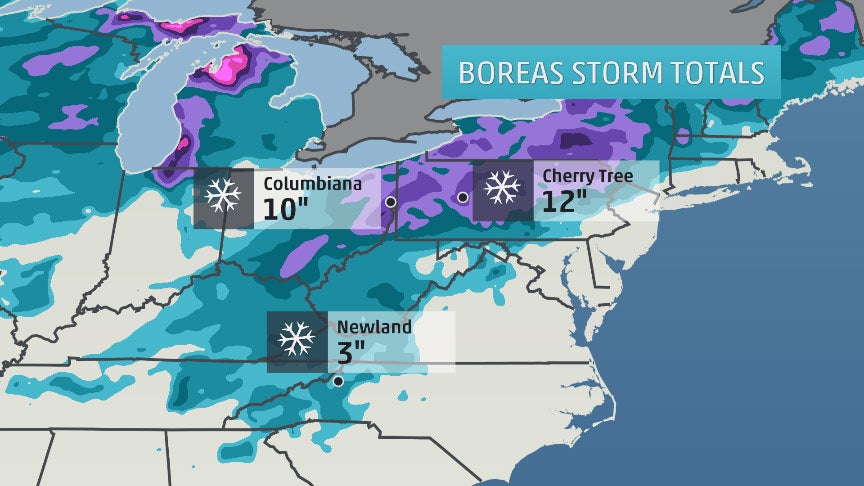 Winter Storm Boreas: The Recap | The Weather Channel