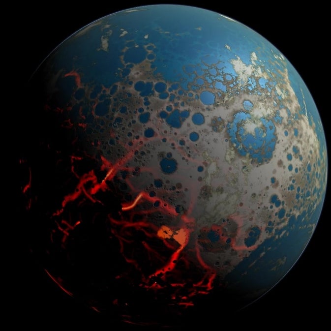 NASA Study Finds Earth's Early Years Filled With Devastating Asteroid ...