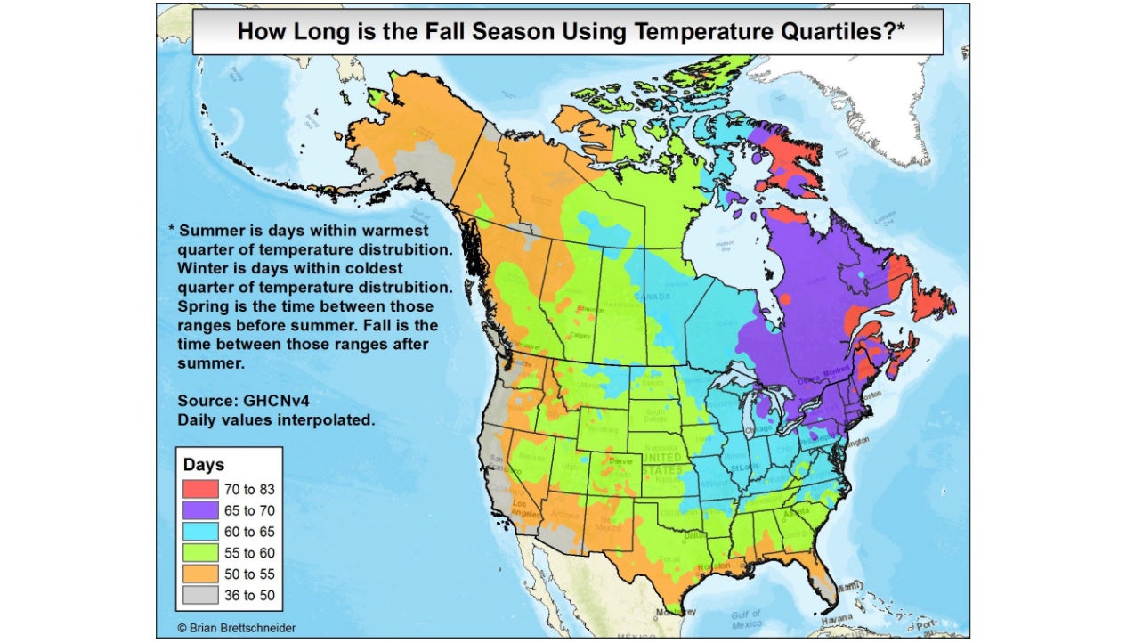 Here's a Fascinating New Way to Define the Seasons | The Weather Channel