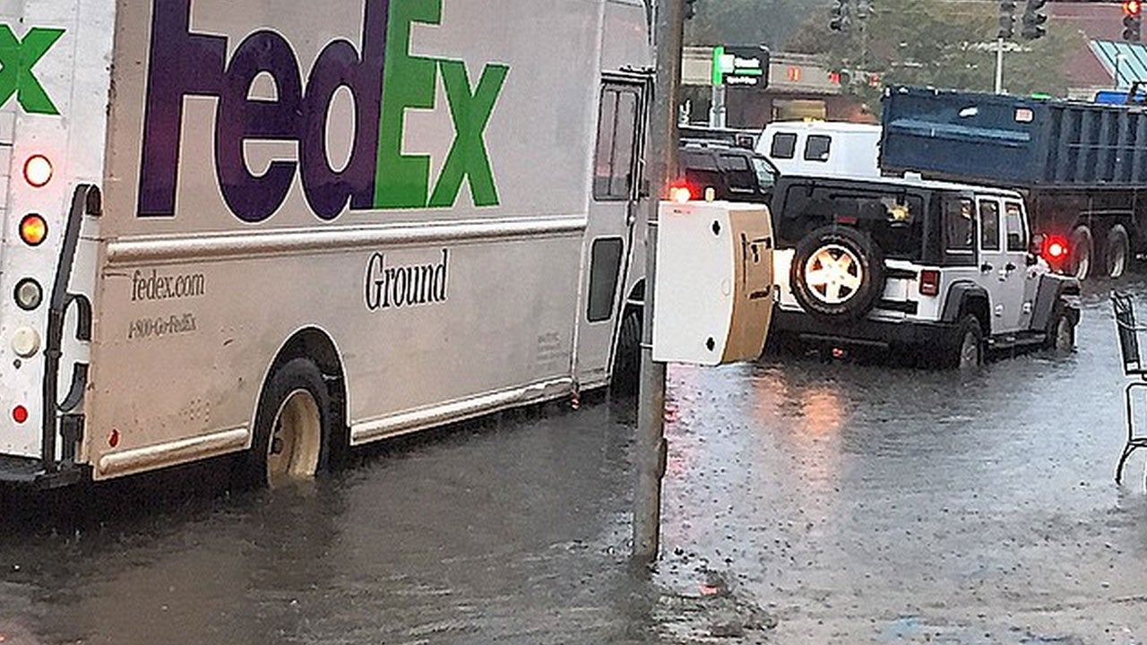 Breaking: Heavy Rain Leads To Flooding In Long Island, New York | The ...