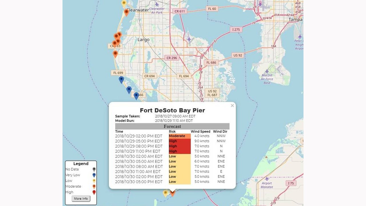 NASA Satellites Help Florida Issue Experimental Red Tide Forecast | The ...