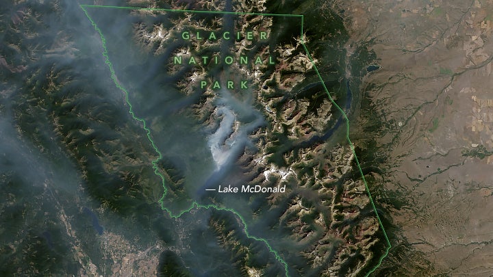 Glacier National Park Fire Spreads to More Than 5 Square Miles | The ...