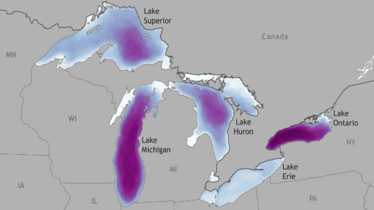 Great Lakes Ice Cover Has Been Decreasing Since the 1970s, Study Says ...