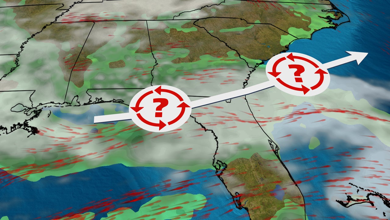 Tropical Depression Kirk Now a Remnant; Invest 98L to Brush Carolinas ...