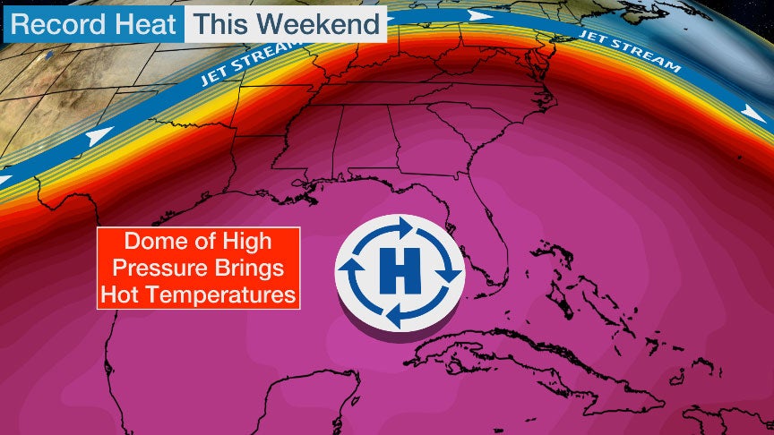 Record High Temperatures Set Today