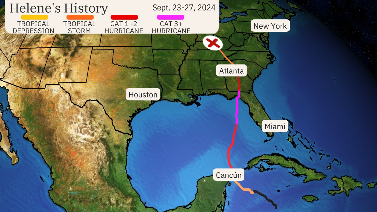 Hurricane Helene Recap: Catastrophic Surge, Inland Flooding From ...