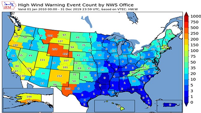 Where the Most Weather Warnings Are Issued in the U.S. | The Weather ...