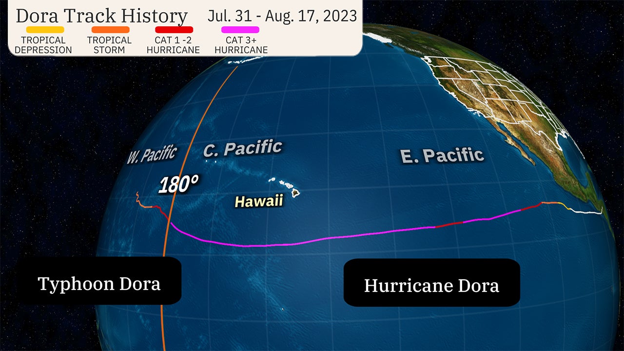 'Otis,' 'Dora' Officially Retired From Future Eastern Pacific Hurricane ...
