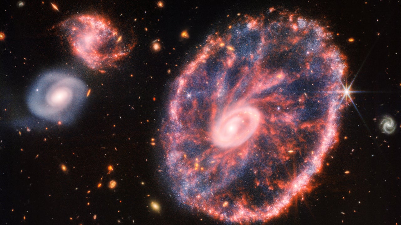Cartwheel Galaxy Wallpaper