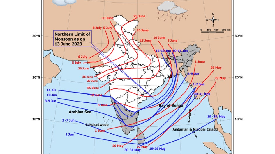 Monsoon Progress to Stall Until June 18 After Cyclone Biparjoy Cuts ...