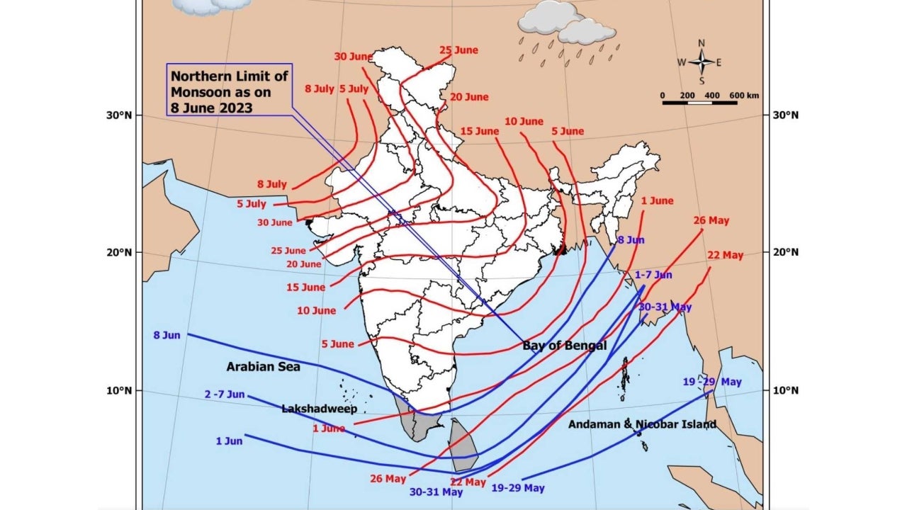 Monsoon Map