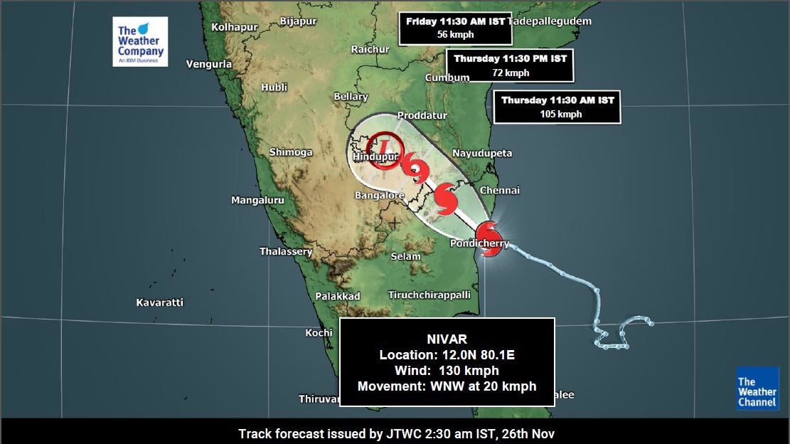 Cyclone Nivar LIVE: After Claiming 4 Lives, Nivar Dissipates into Deep ...