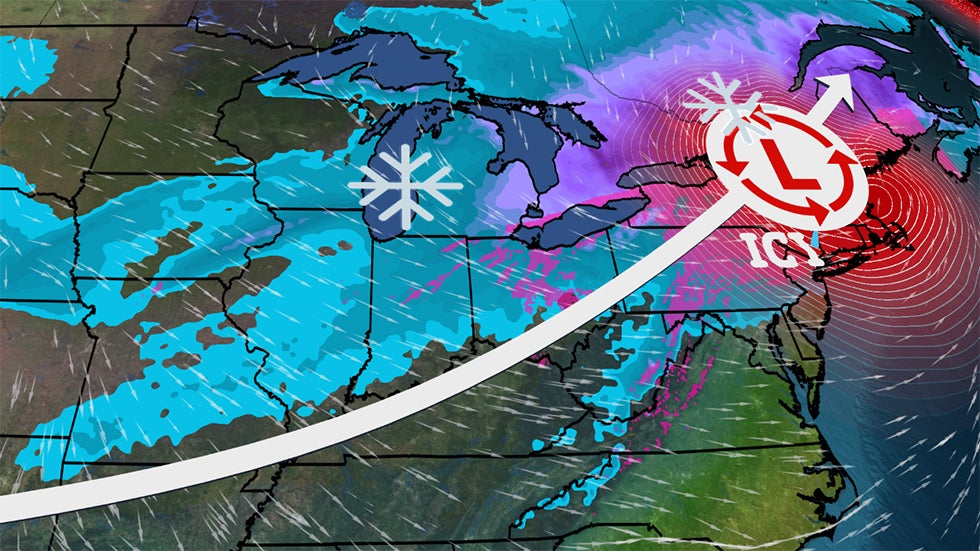 Winter Storm Blair: Blizzard To The Plains, Snow From The Rockies To ...