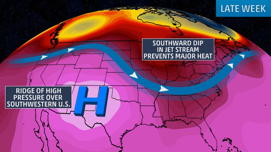 Pattern Change Coming: Hottest Time of the Year May Not Be Hot in the ...