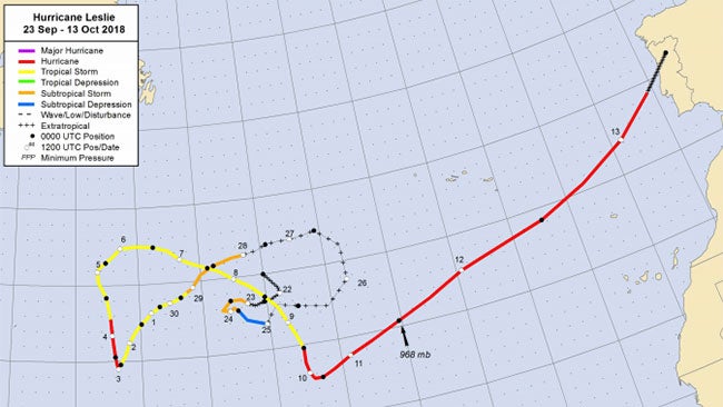 The Strange Places We've Seen Recent Tropical Cyclones | Weather ...