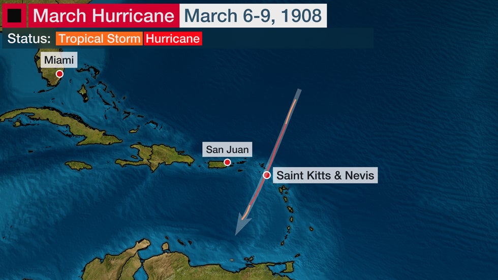 An Atlantic Hurricane Formed in March Nearly 115 Years Ago | Weather.com