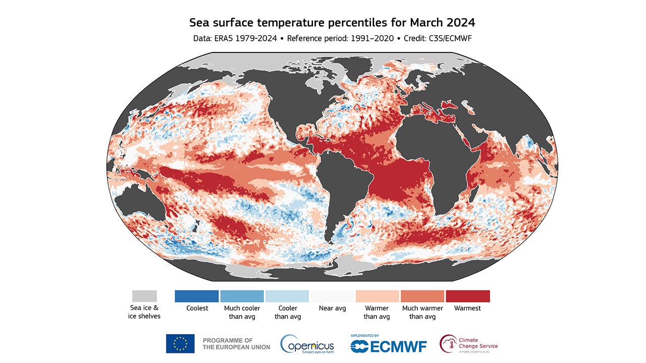 Earth's Warmest March Is 10th Straight Record | Weather.com