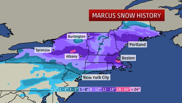 Marcus Sets All-Time Snow Records: How Much Snow Has Fallen? | The ...
