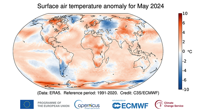 Earth's Warmest May Is 12th Straight Record Month | Weather.com