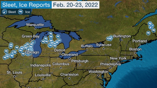 Winter Storm Nancy Dumped Sleet, Ice, and Feet of Snow in the Upper ...
