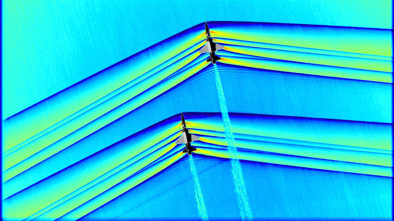 Nasa Captures First Intersecting Shockwaves From