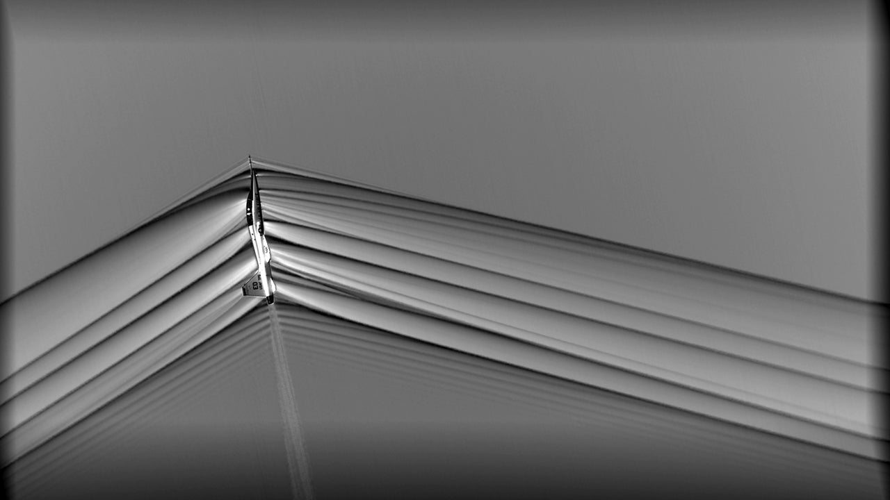 NASA Captures First Images of Intersecting Shockwaves From Supersonic Jets | The Weather Channel