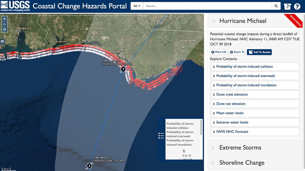 Hurricane Michael's Storm Surge Will Likely Erode 75 Percent of Florida ...