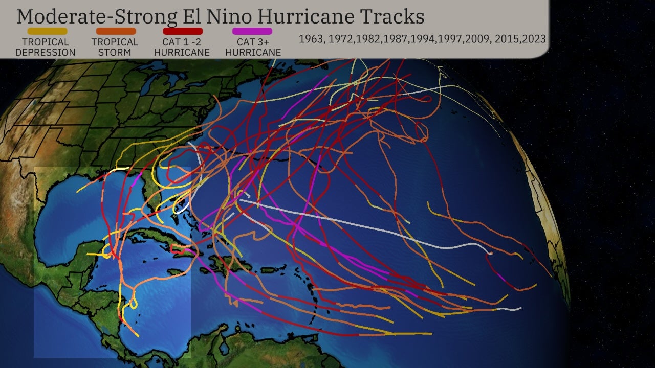 From Strong El Niño To La Niña: How Past Hurricane Seasons Have Turned Out, And What Could ...