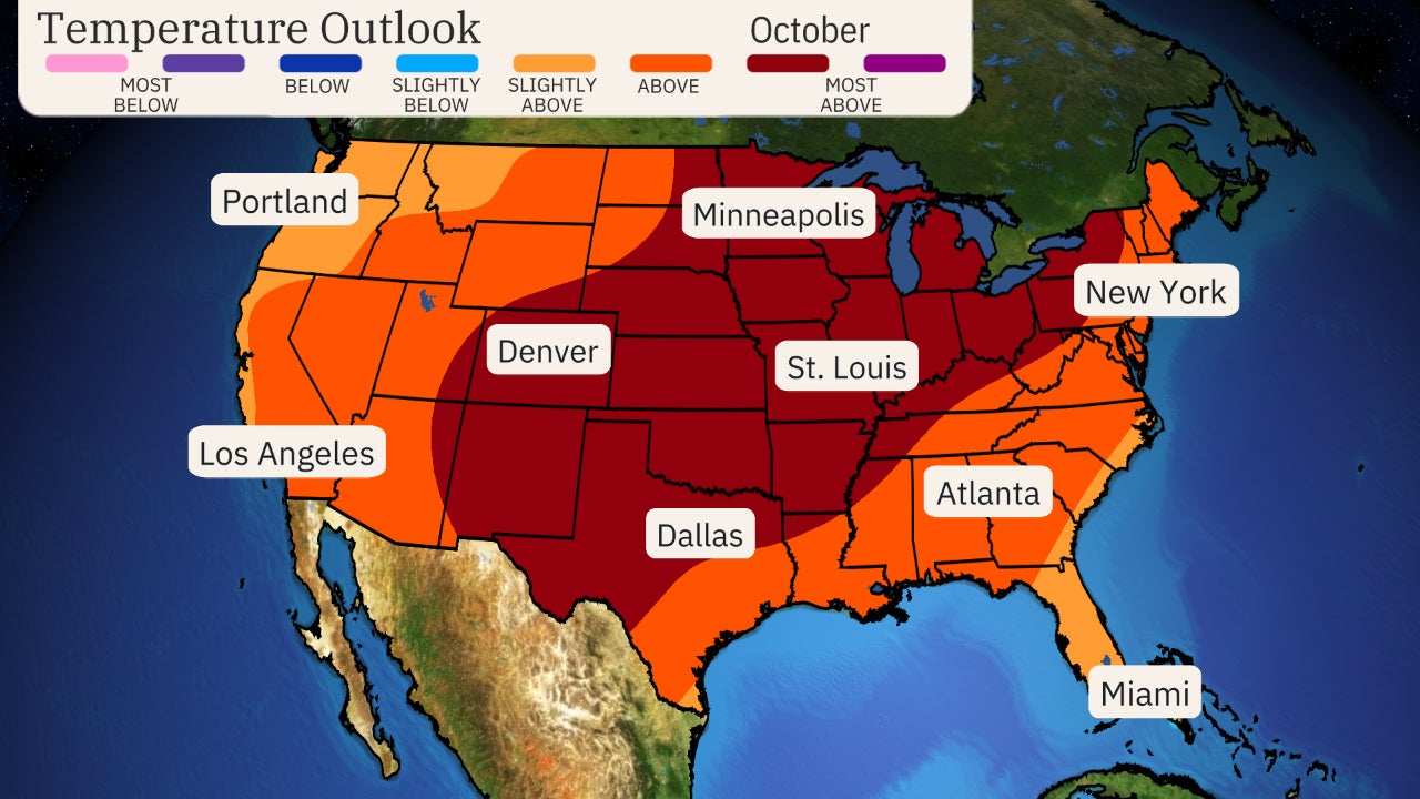 Late Summer, Early Fall Outlook: US Warmth Could Lag Into October ...