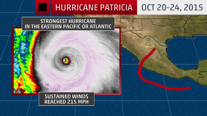 Hurricane Patricia Pacific Coast Area Hardest Hit By Patricia Begins