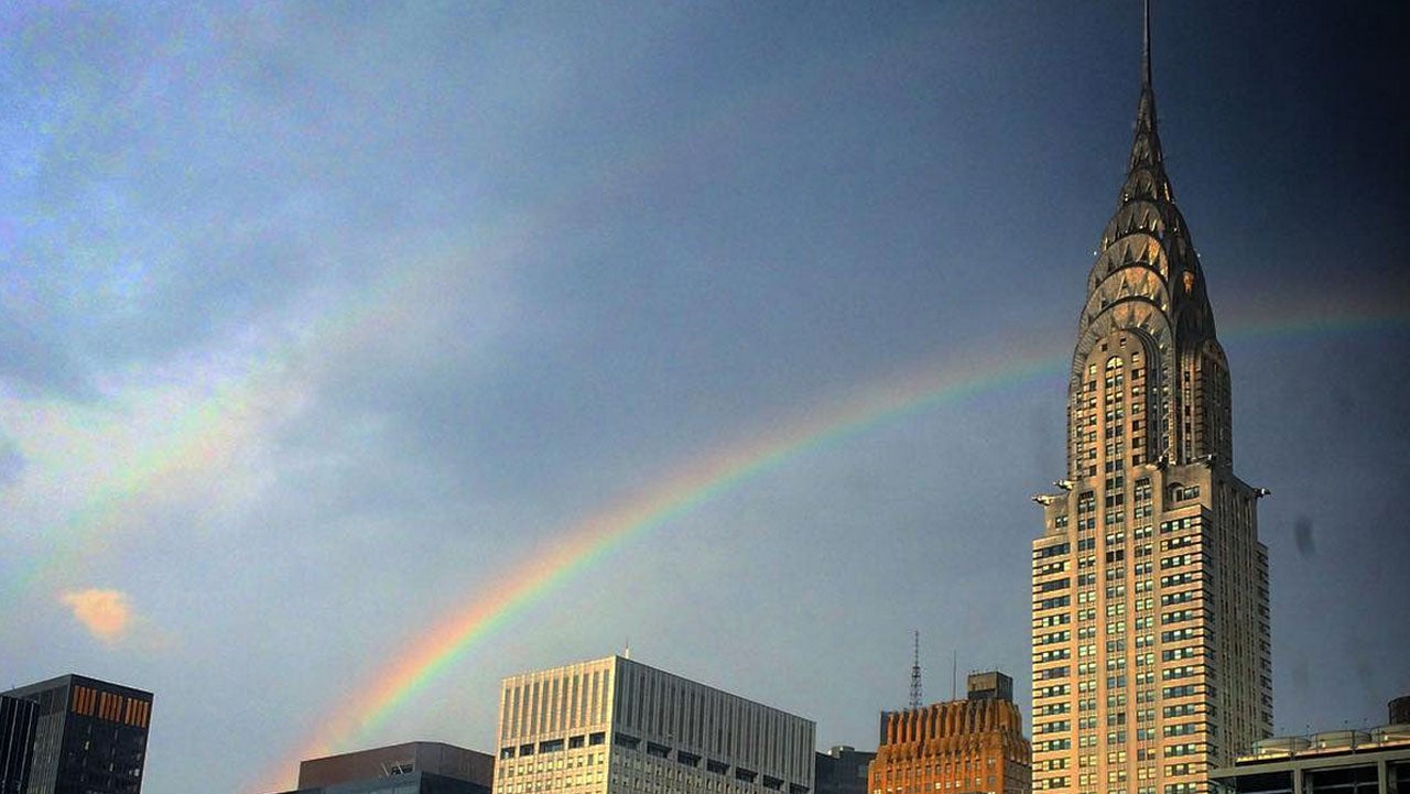 One Day Before 9/11 Anniversary, A Double Rainbow Appears Over New York ...