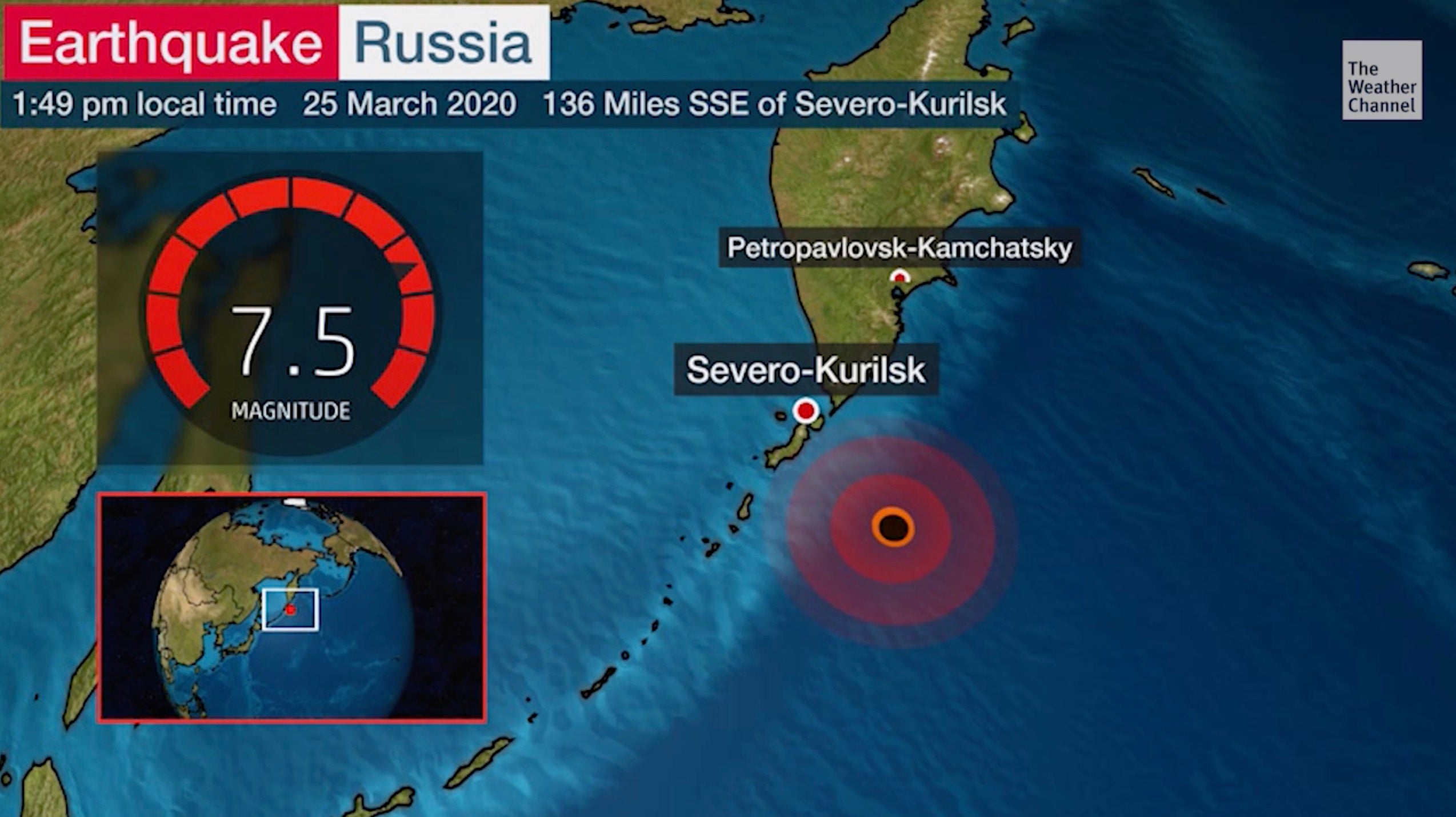 Russia Earthquake Has Ripple Effect That Reaches Hawaii | The Weather ...