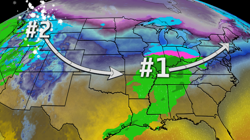 When Will it Snow Next? Two More Potential Snowmakers Ahead - Videos ...