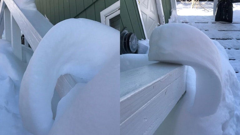 Melting Snow Can Make For Strange Sights on Roofs, Vehicles and Decks ...