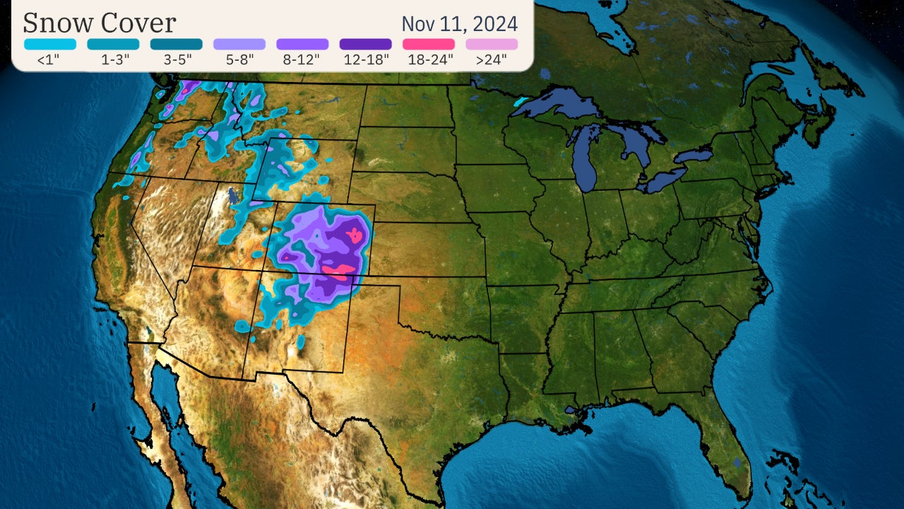 Is No Snow Cover In Northern US Unusual This Early? | Weather.com