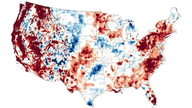 Three Maps From NASA Show Drought's Effect Throughout the U.S. | The ...