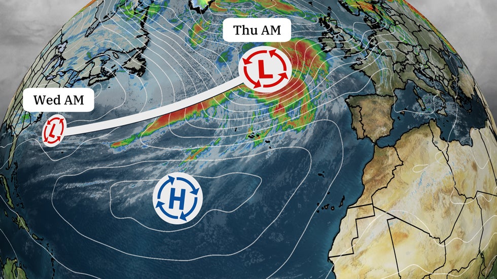 'Bomb Cyclone' Storm Éowyn Hammers Ireland, United Kingdom | Weather.com