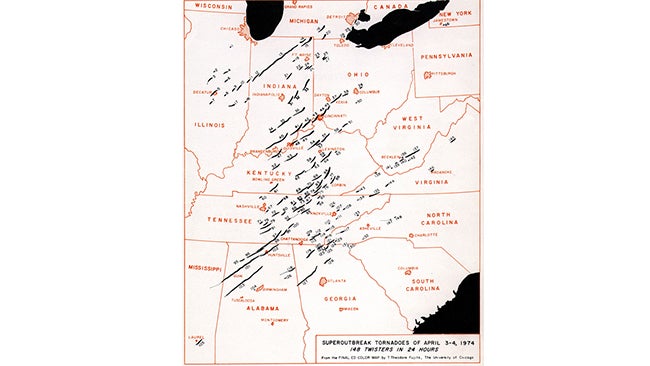 What The 1974 Super Outbreak Taught Us About Tornadoes And Forecasting ...